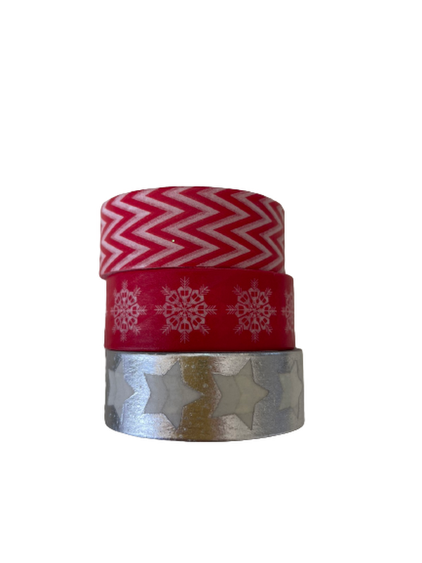 Χάρτινες Ταινίες για Χειροτεχνίες Washi Tape 3τμχ 5m | Shopaholic